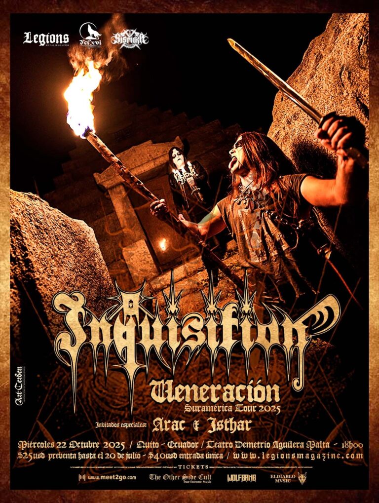 Inquisition - Veneración Tour - Quito - El Diablo Music: Marketplace de ...